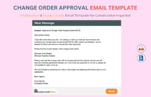 50+ Ready-to-Use Email Templates for Construction Professionals ...