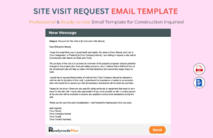 50+ Ready-to-Use Email Templates for Construction Professionals ...