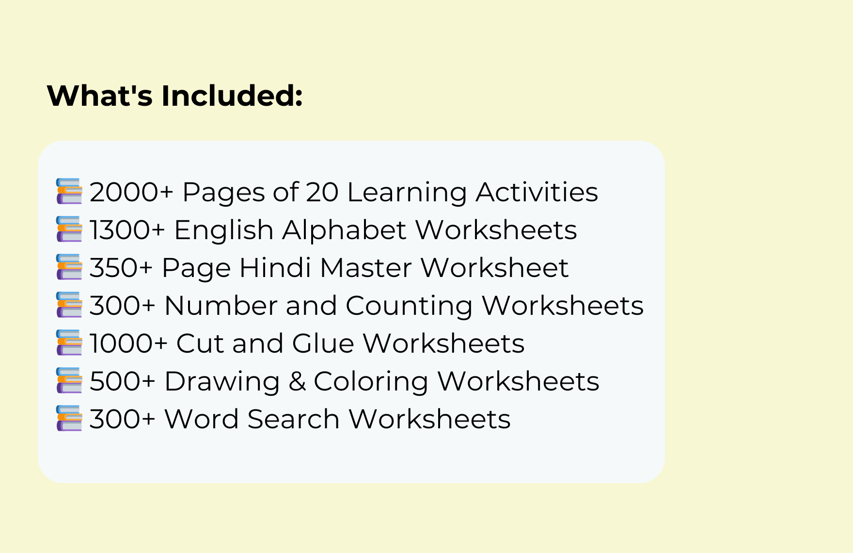 6000+ Kids Worksheets Mega Bundle – Fun Learning for Every Child ...