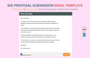 50+ Ready-to-Use Email Templates for Construction Professionals ...